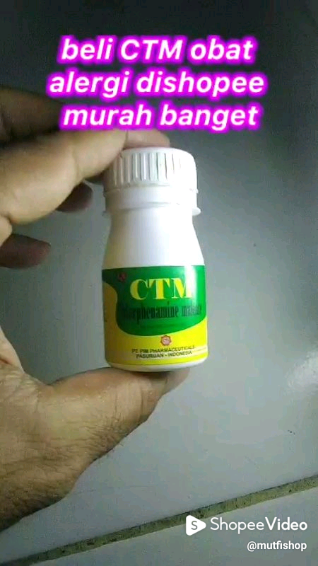CTM obat alergi | Shopee Video Indonesia