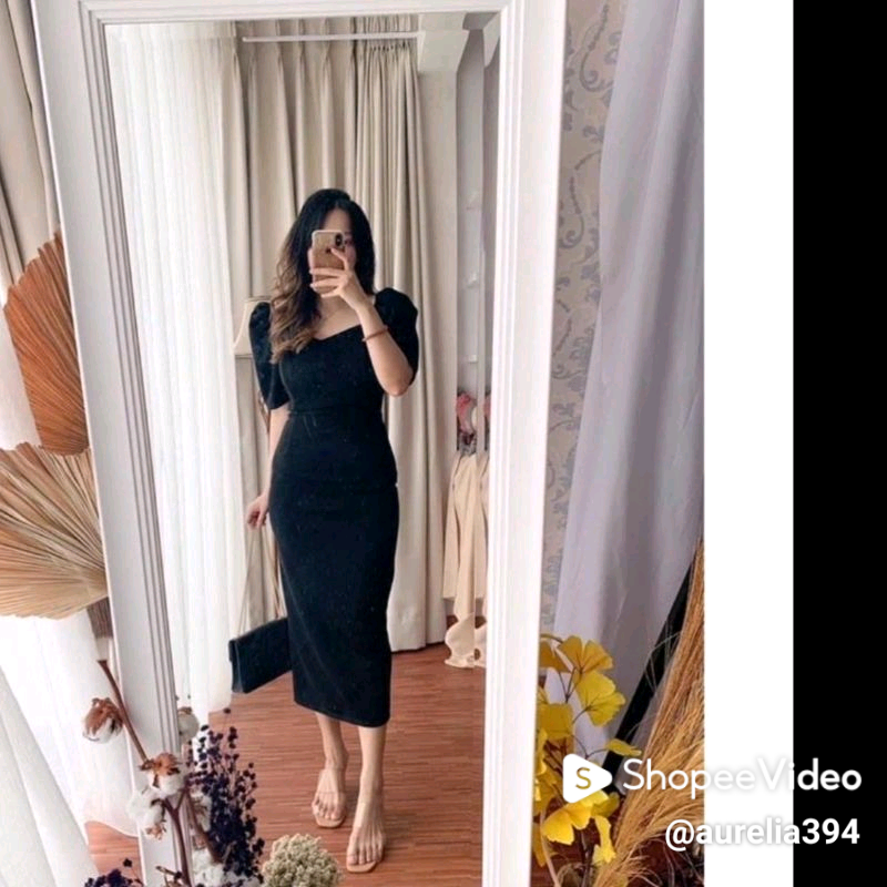 BIS COD Dress Formal Felicia Bodycro#RacunShopee #happyshopping💕 ...